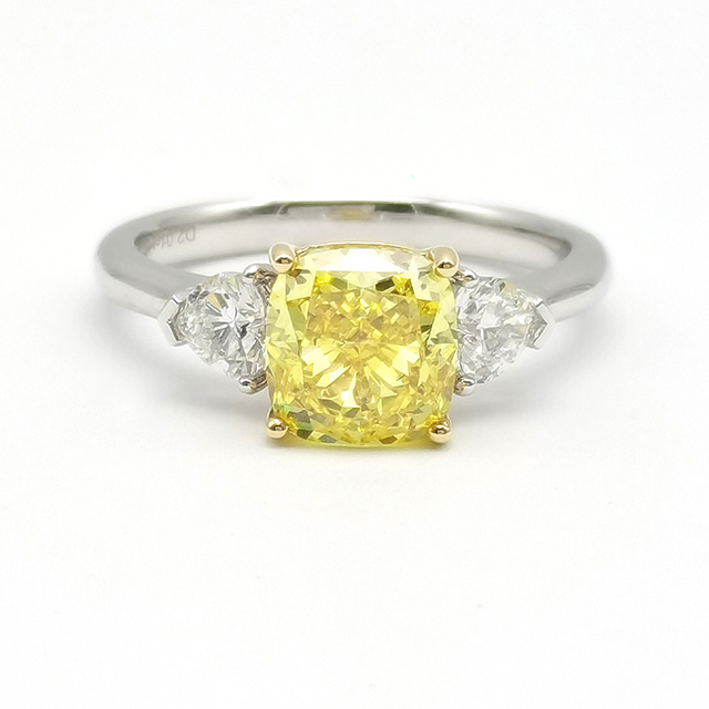 Yellow Padded Diamond Ring from China manufacturer - Zhejiang ...