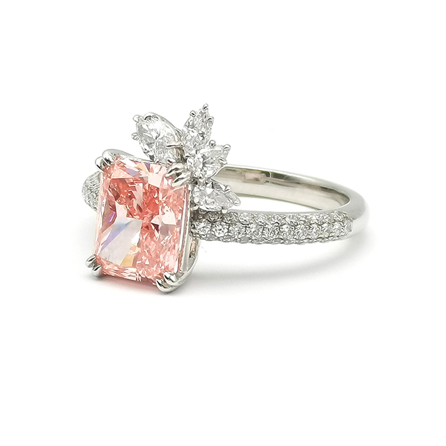 Pink/Blue Radeen Diamond Ring from China manufacturer - Zhejiang ...