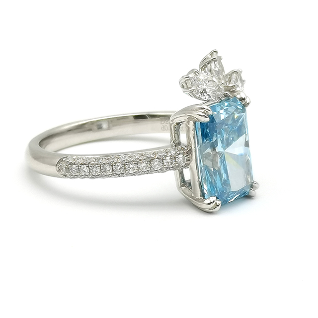 Pink/Blue Radeen Diamond Ring from China manufacturer - Zhejiang ...